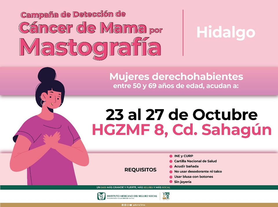Acerca IMSS Hidalgo Unidades Móviles de Mastografías a Ciudad Sahagún ... Acerca IMSS Hidalgo Unidades Móviles de Mastografías a Ciudad Sahagún ...