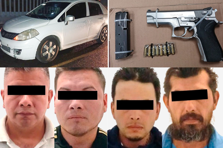 Detienen a banda dedicada a la extorsión y robo con violencia – News ...